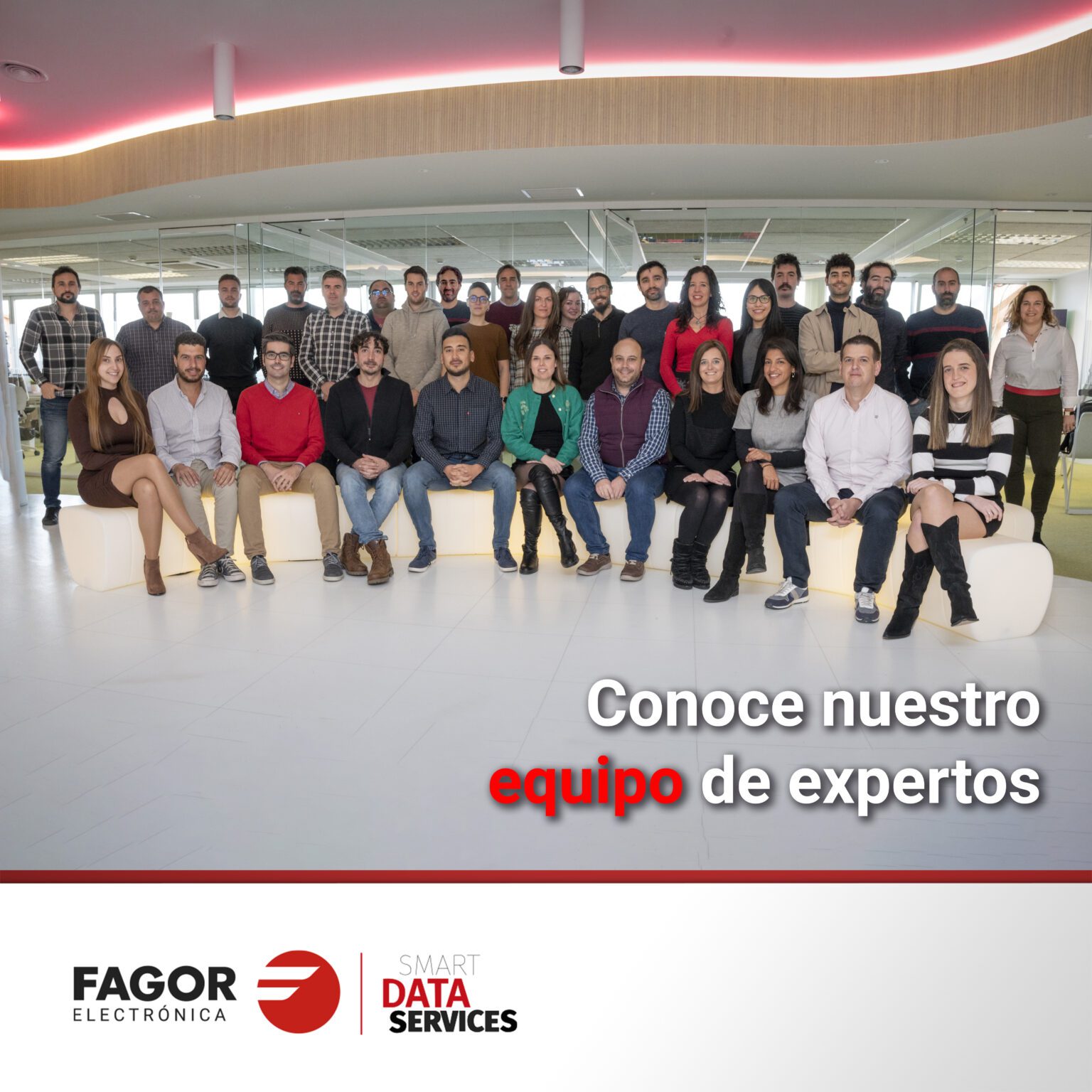 We introduce you the Fagor Electronica Smart Data Services team ...